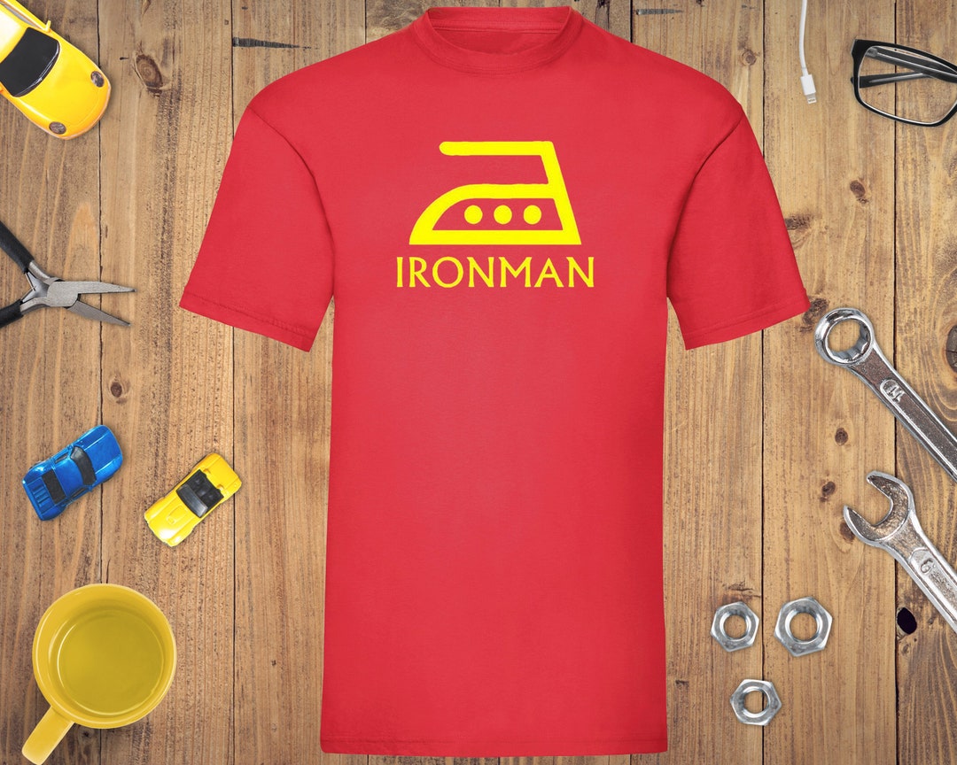 Ironman Mens T-shirt - Iron Man Funny Triathlete / Triathlon T-shirt ...