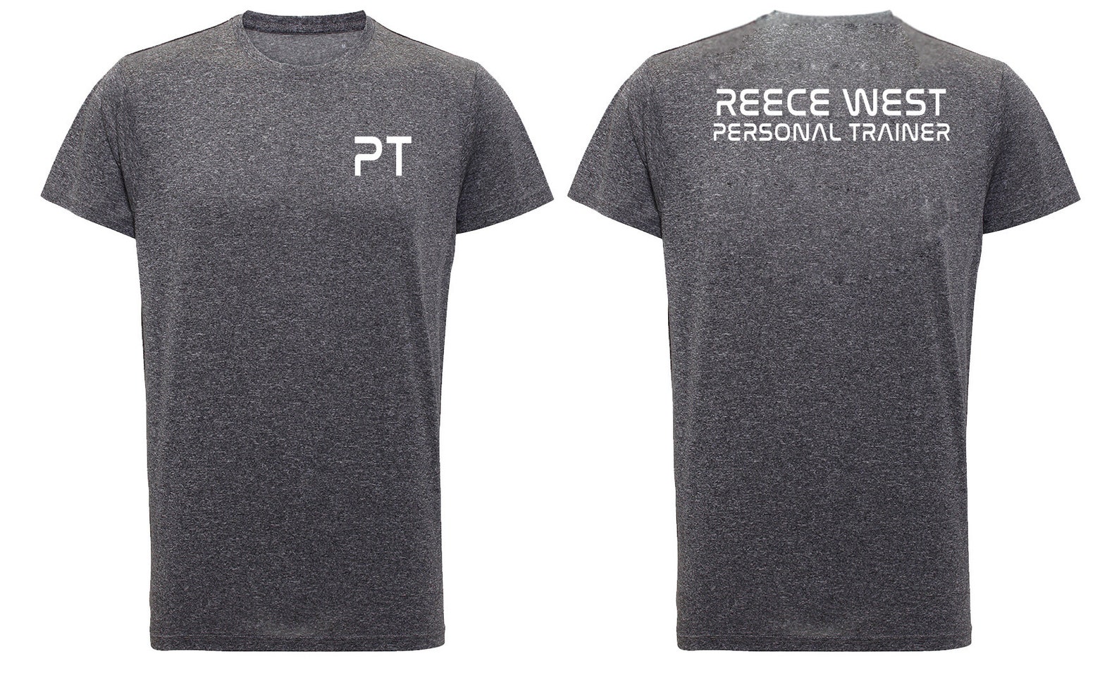 Personalised Personal Trainer T-shirt Mens Sports Top / PT Fitness T ...