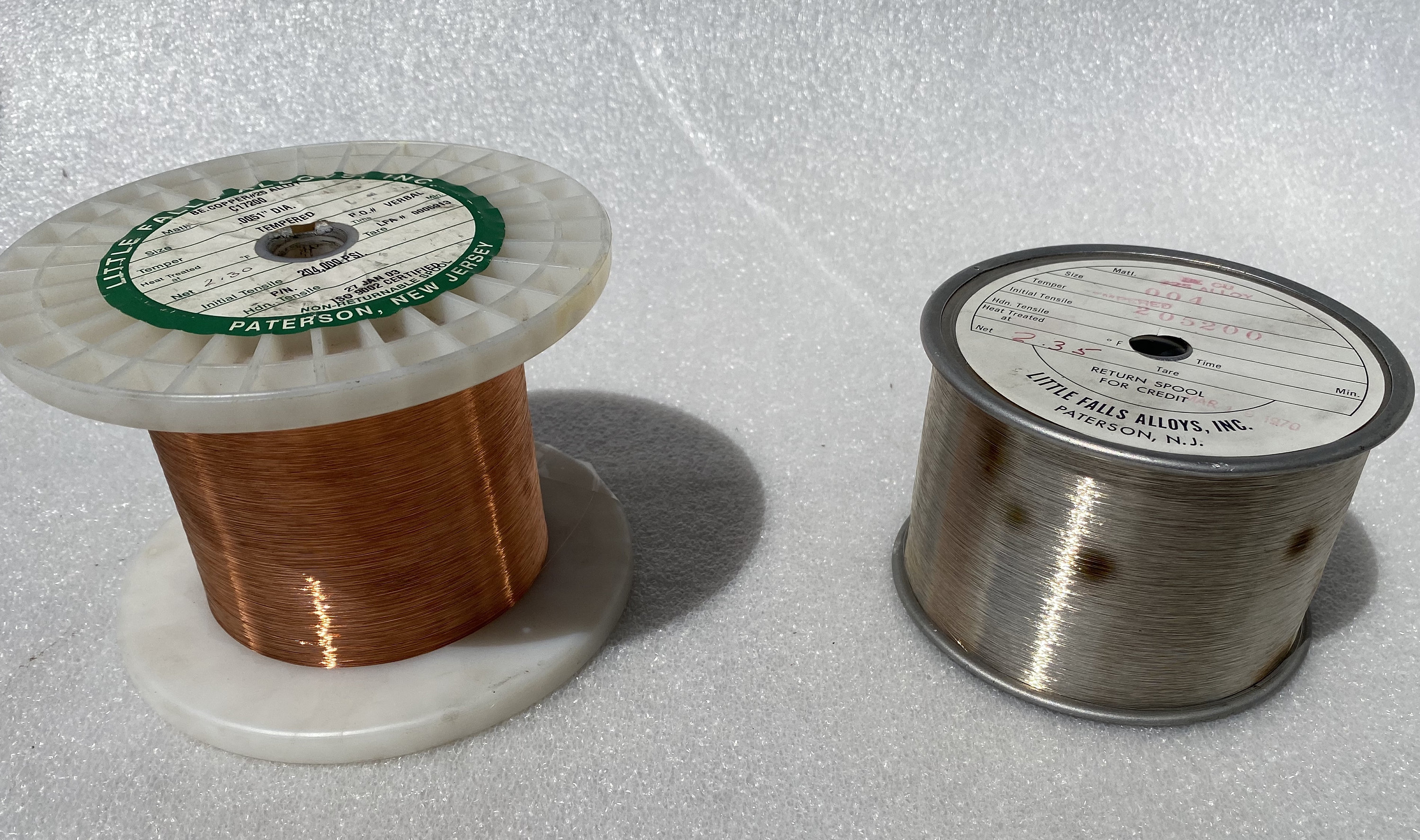 Beryllium Copper Wire Silver Coating C17200 Size .0254" / .64 Mm 15 ...