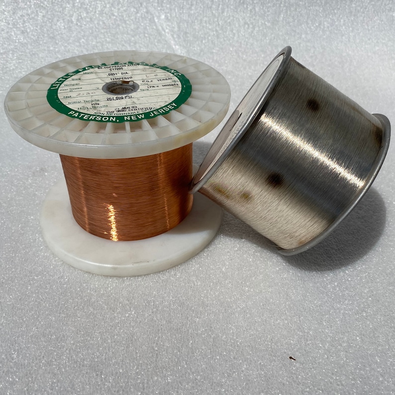 Beryllium Copper Wire Silver Coating C17200 Size .0254" / .64 Mm 15 ...