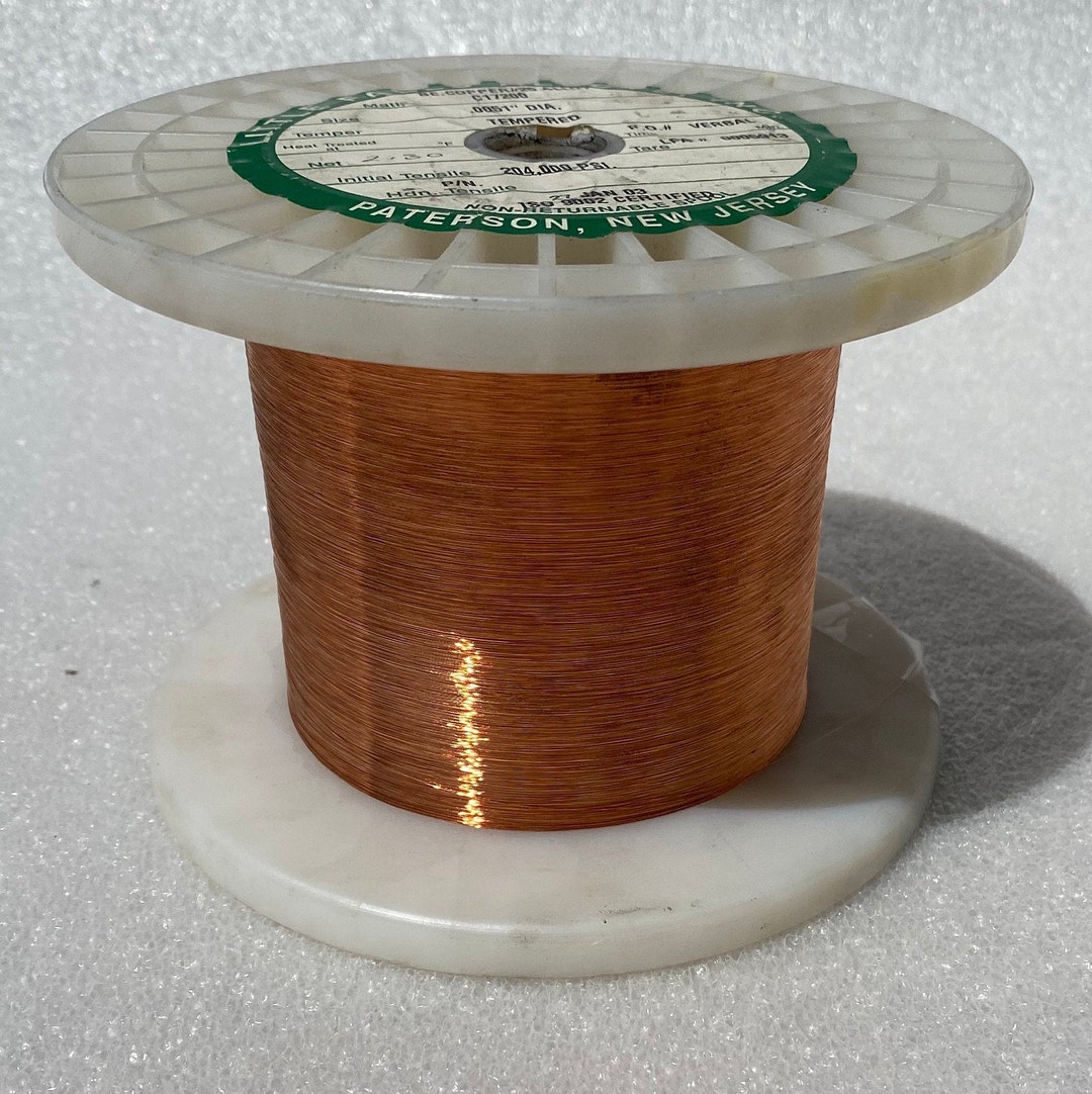 Beryllium Copper Wire C17200 Size .006/.15 Mm 15 Feet High Quality ...