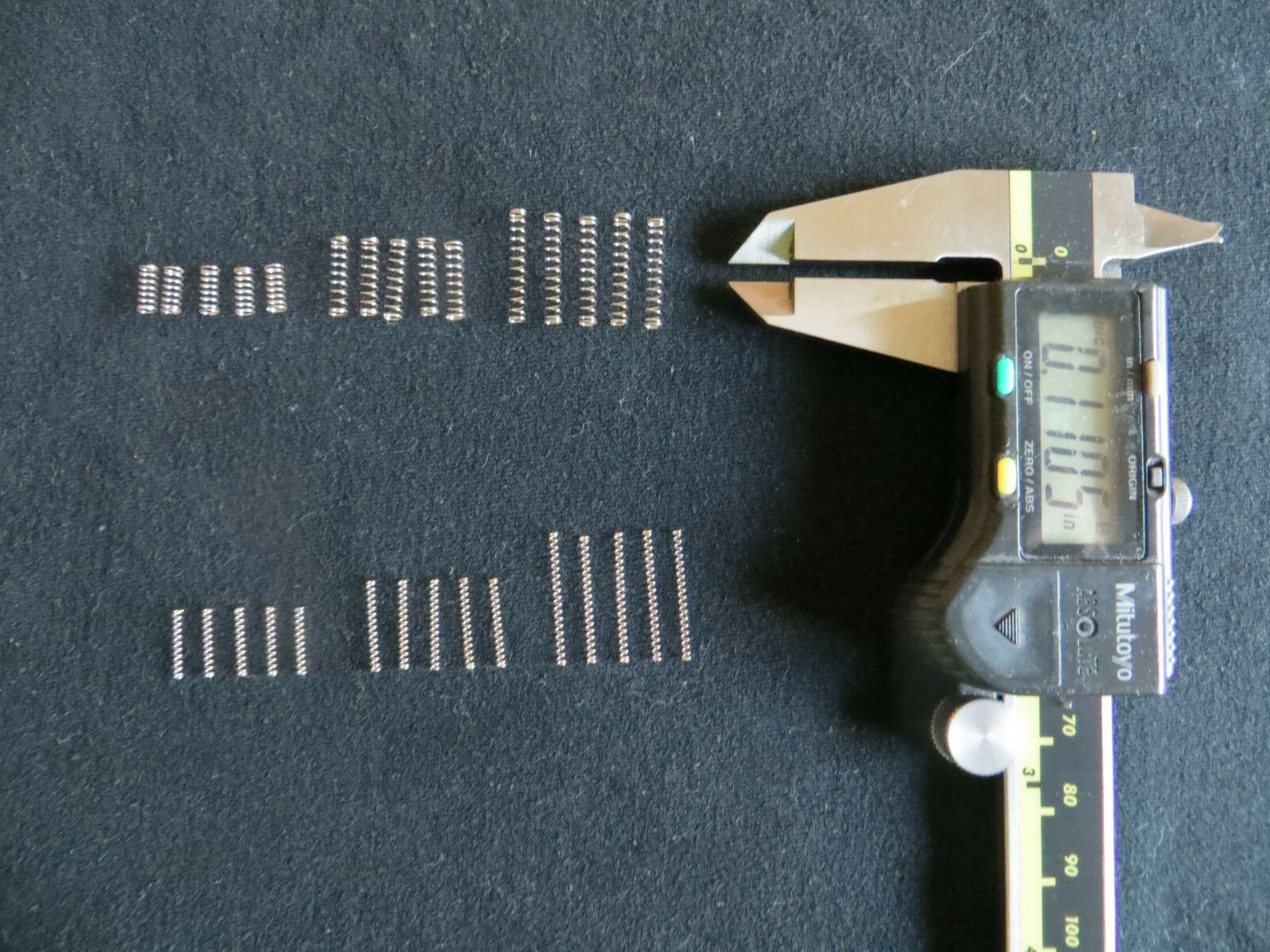 Beryllium Copper Wire Precision Springs 10 Piece .009 Wire Size - 10mm ...