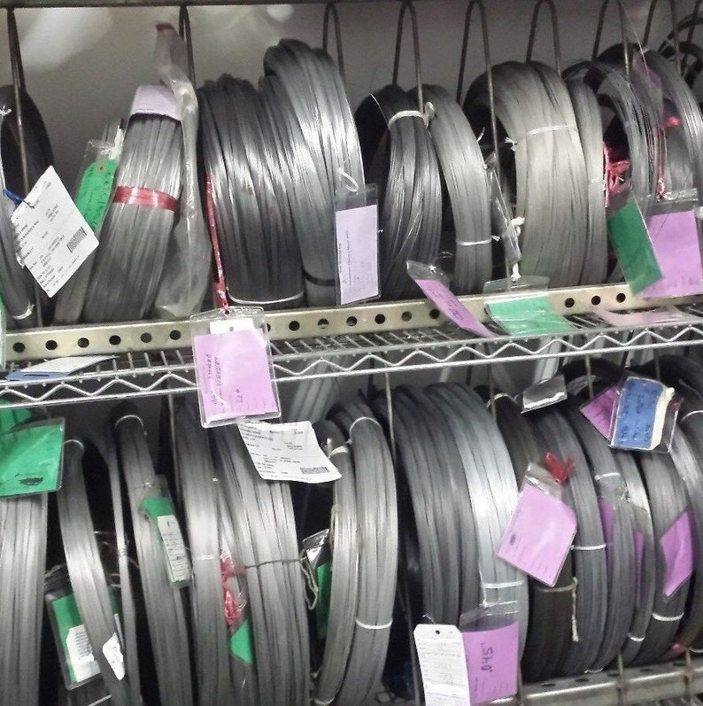 Galvanized Music Wire Size .032" / .81 Mm 25 Feet High Quality Spring ...