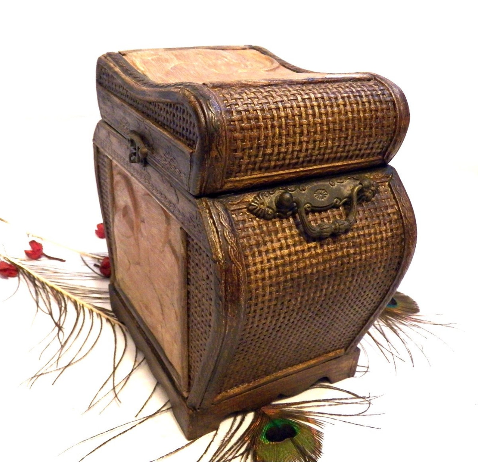 Antique Box Kitchen Box Vintage Kitchen Storage Box Cookie - Etsy