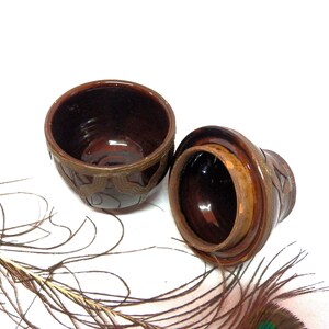 Antique Moroccan Tibor, Ceramic Embossed Metal Tibor, Tea Tibor, Berber ...