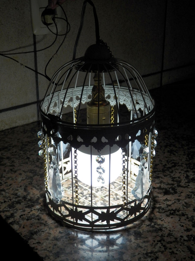 Antique Cage Lamp Cage Lamppost Iron Lamppost Rustic Lamp - Etsy