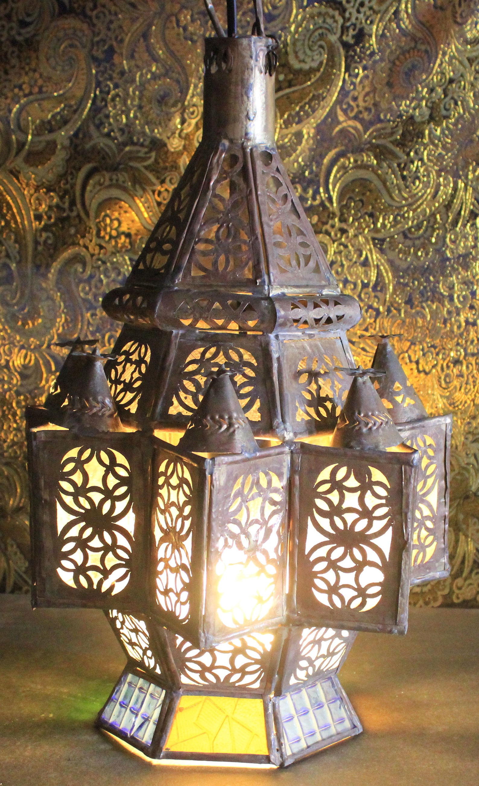 Antique Moroccan Lantern Arabic Lantern Ceiling Lantern - Etsy