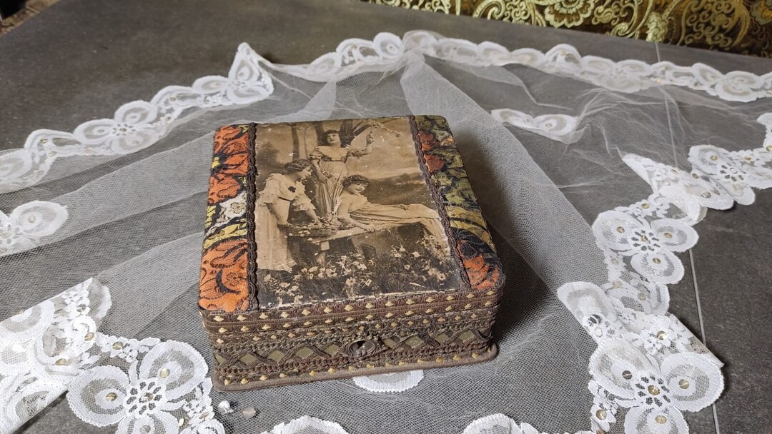 Old Cardboard Box, Confectionery Box, Old Valencia Cardboard Box, Box ...