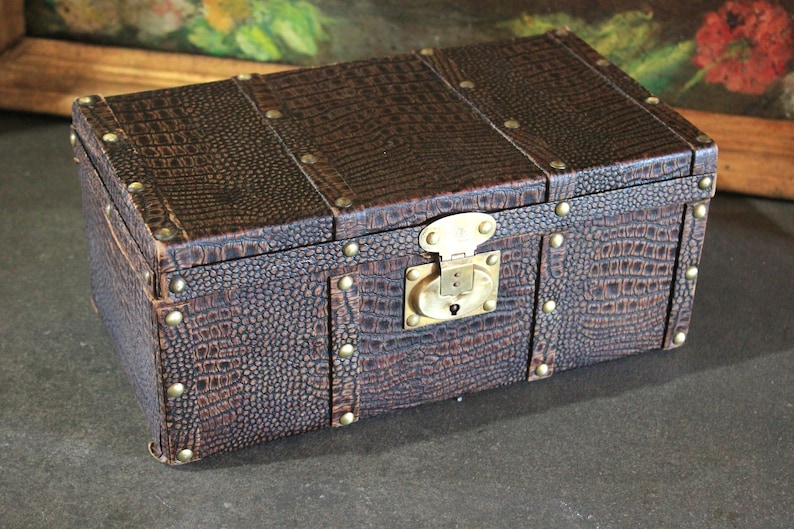 Vintage Chest Box Antique Chest Vintage Chest Vintage Box | Etsy