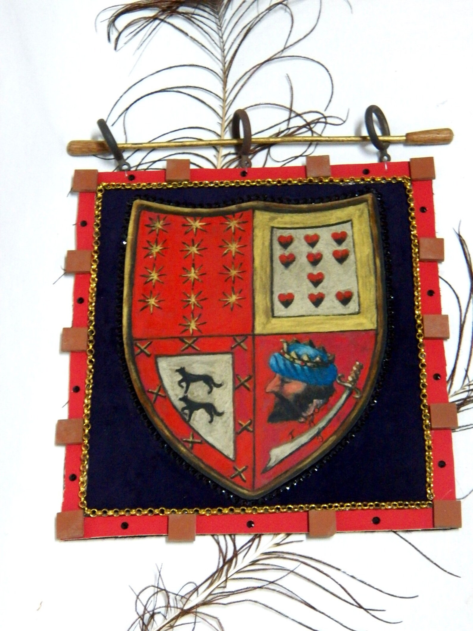 Antique Medieval Banner Medieval Style Banner Moorish and - Etsy