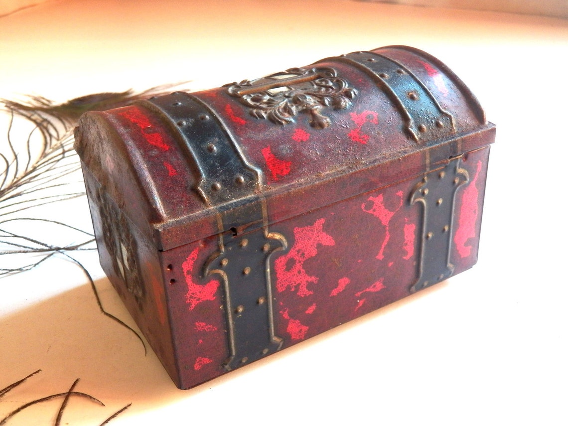 Antique Piggy Bank Metal Piggy Bank Medieval Piggy Bank - Etsy