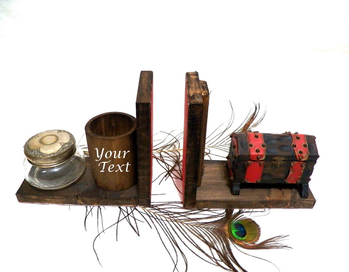 Custom Bookends Library Decoration Custom Gifts Special - Etsy