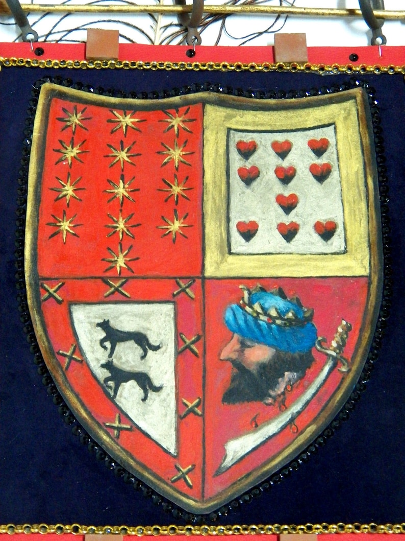 Antique Medieval Banner Medieval Style Banner Moorish and - Etsy