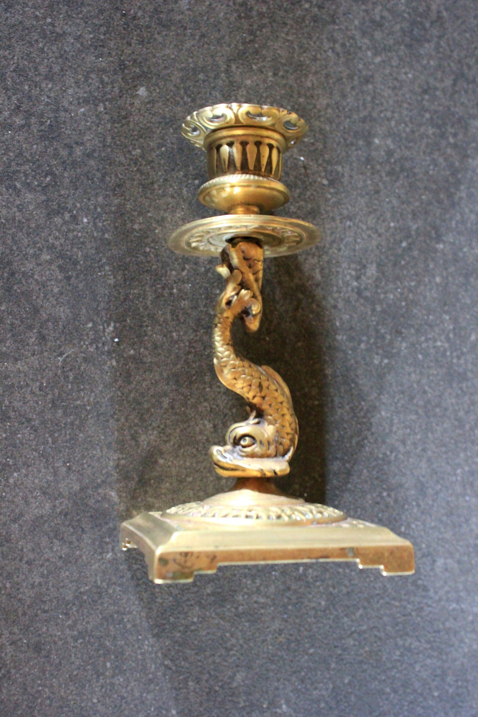 Antique Bronze Candlestick Vintage Bronze Candlestick - Etsy