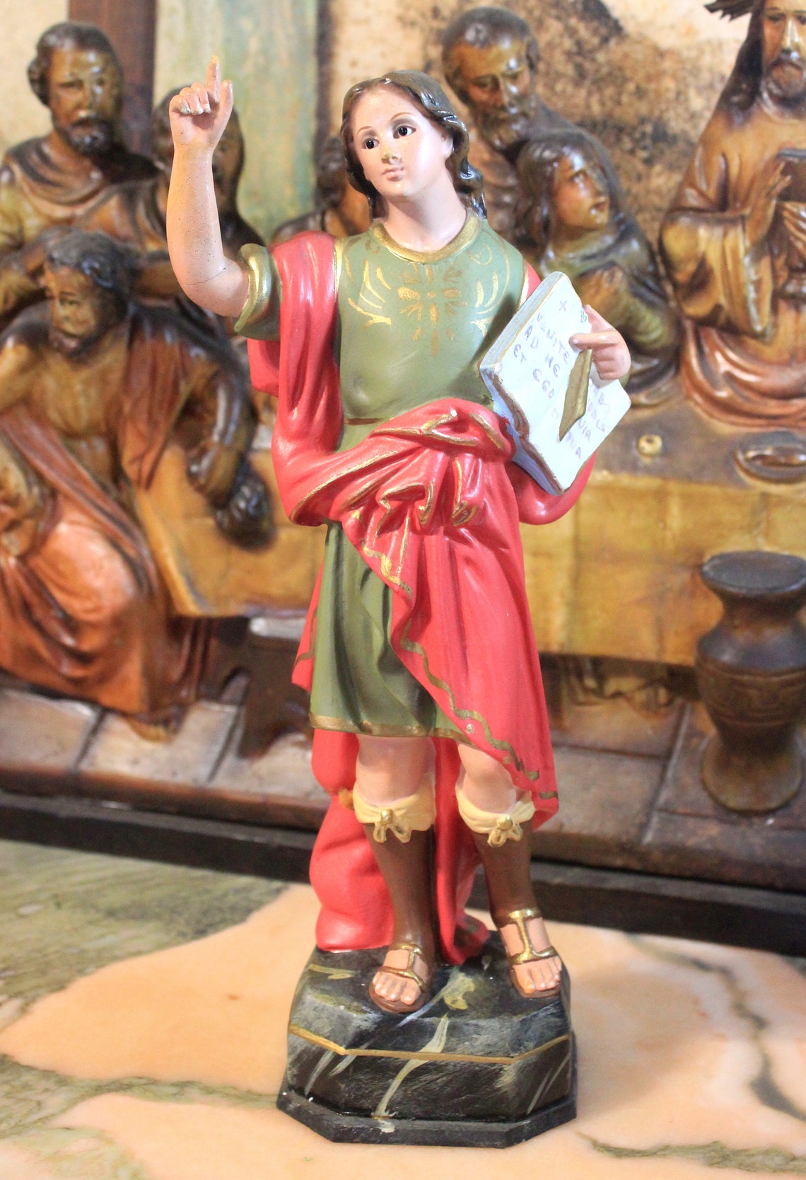 Antique Saint Pancracio Antique Holy Sculpture Holy Money | Etsy