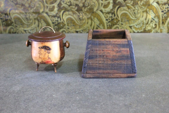 Old Bushel Grain Measure Cereals Measure Rustic Set Wood | Etsy