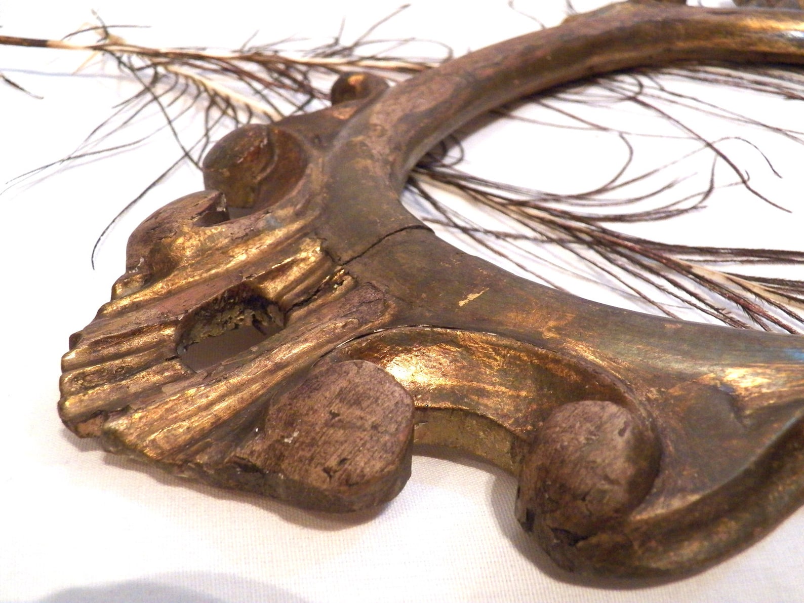 Cornucopia 19th Wood Carving Frame 19th Golded Fine Gold - Etsy