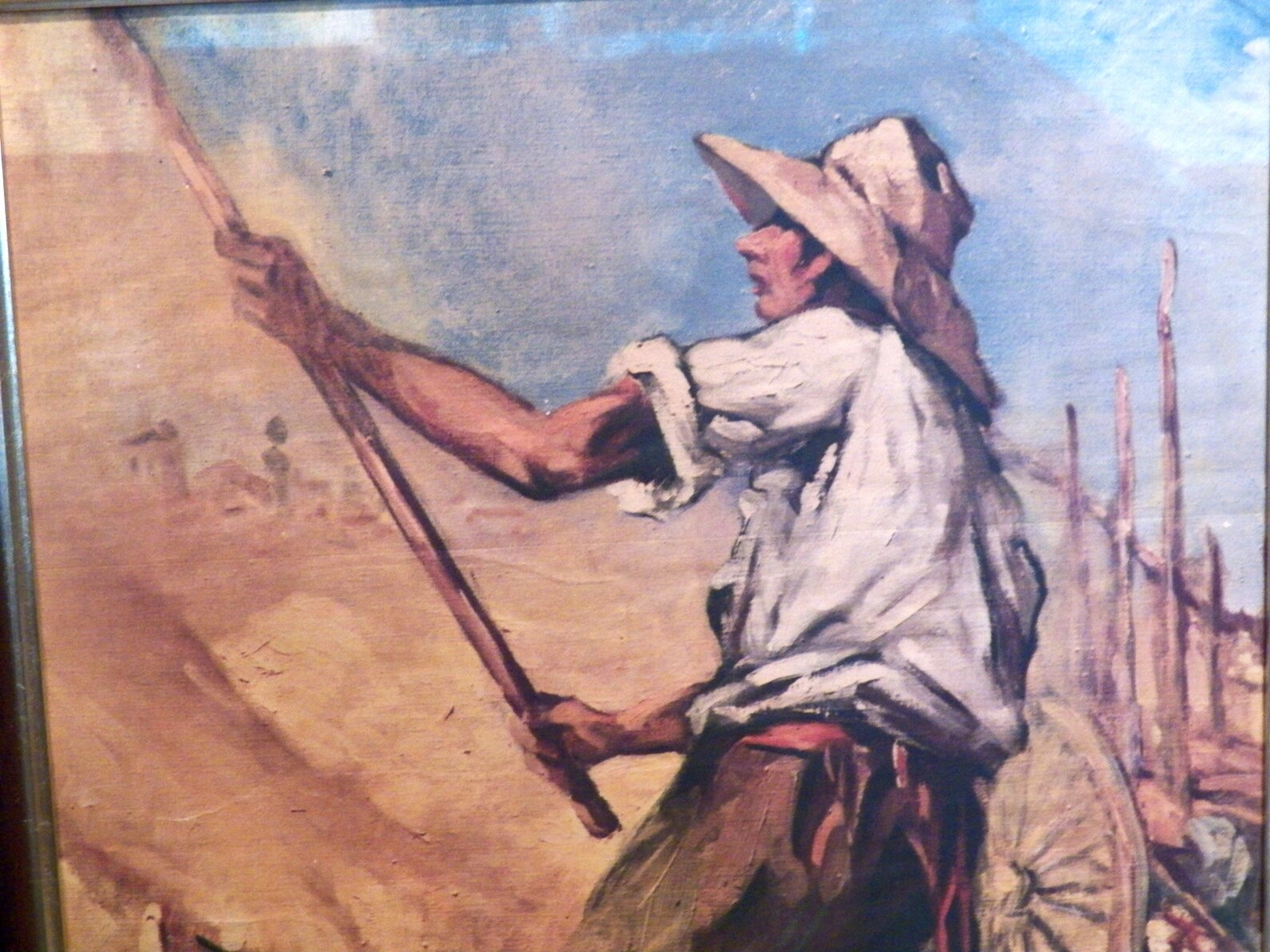 Antique Peasant Poster, Field Work Poster, Unturbe Poster, Color Poster ...