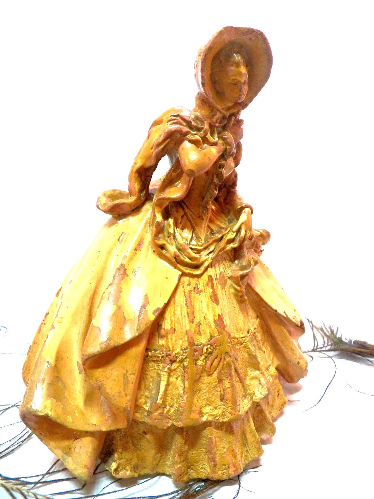 Large Lady 19th Statue Romantic Woman Sculpture French Lady | Etsy