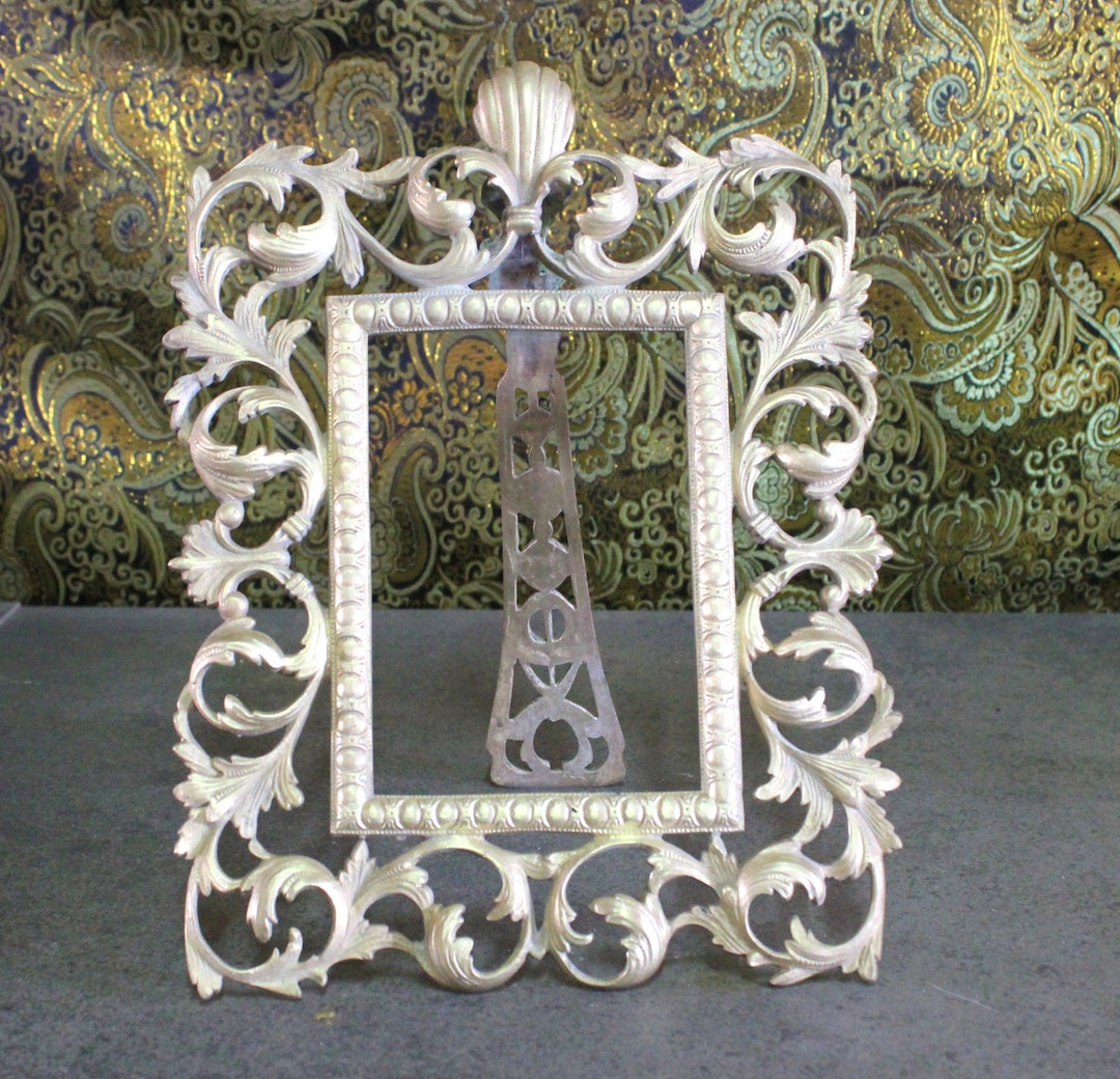 Antique Bronze Photo Frame, Bronze Frame, Rectangular Photo Frame ...