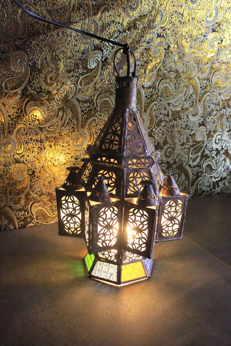 Antique Moroccan Lantern Arabic Lantern Ceiling Lantern - Etsy