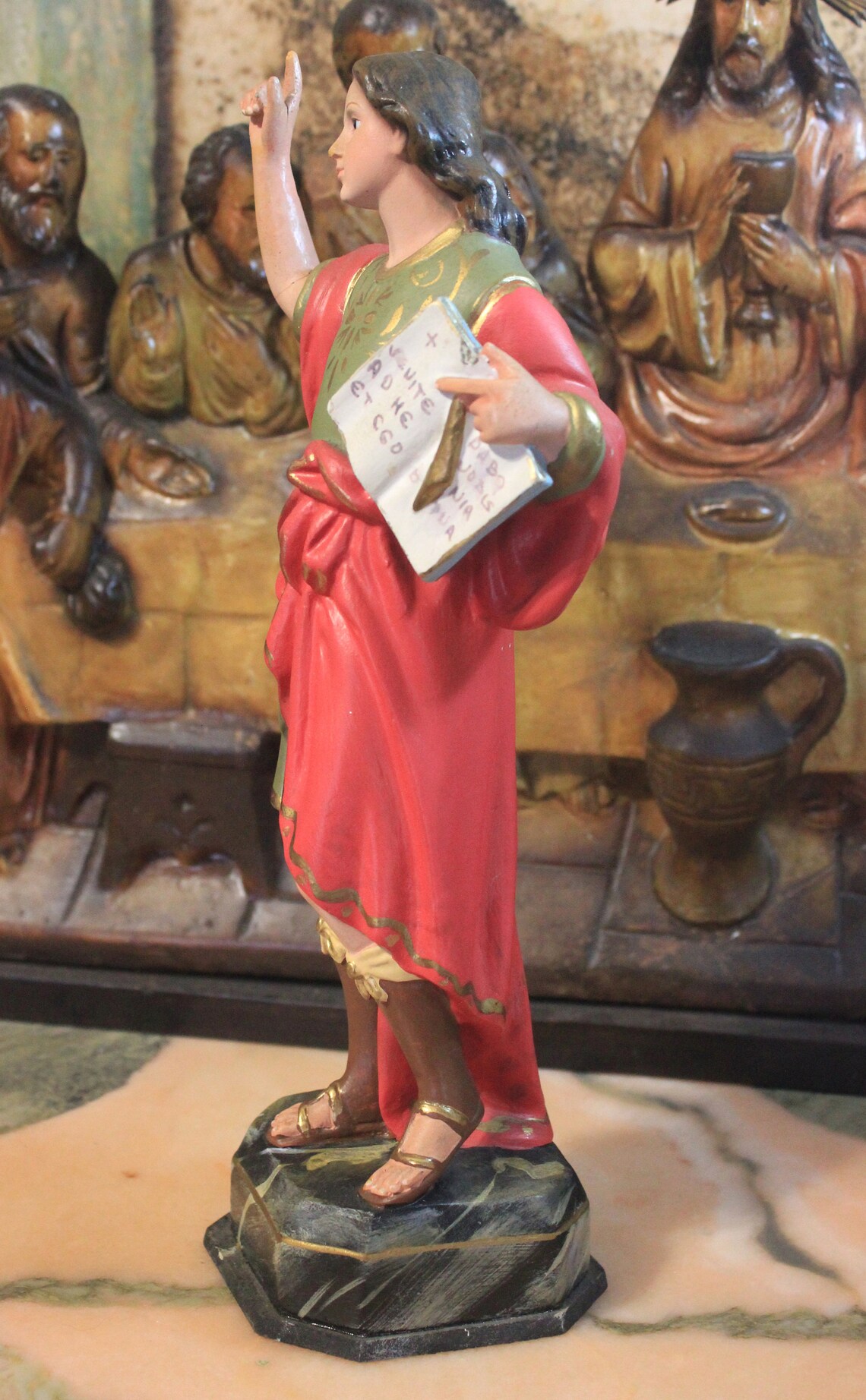 Antique Saint Pancracio Antique Holy Sculpture Holy Money | Etsy