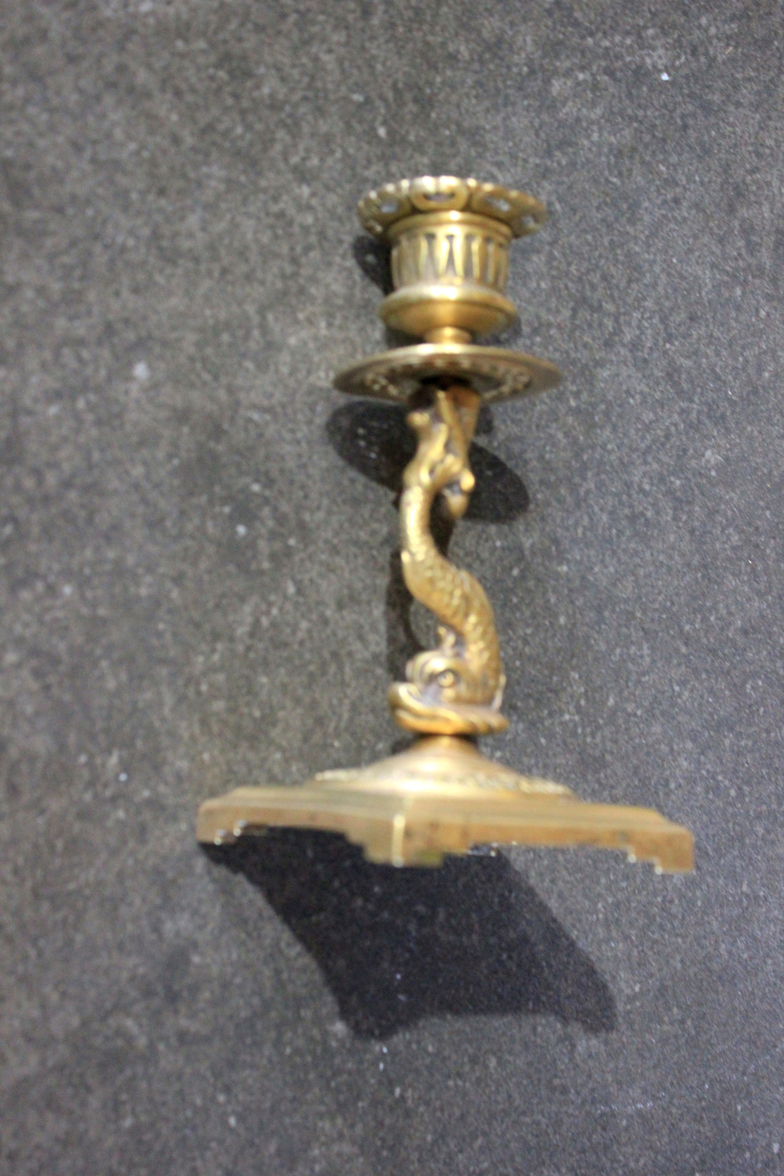 Antique Bronze Candlestick Vintage Bronze Candlestick - Etsy