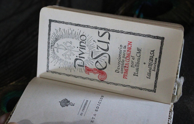 Ancient Divine Jesus Missal First Communion Missal Christian | Etsy