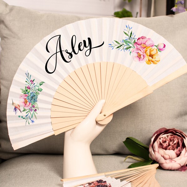 Custom Hand Fan - Etsy