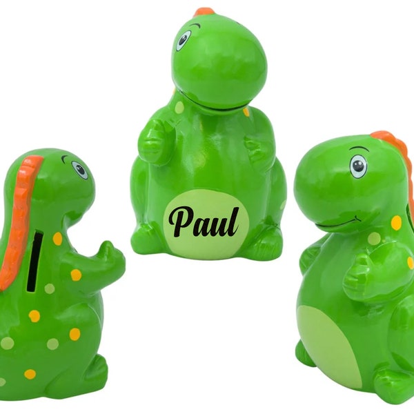 Dinosaur Bank - Etsy