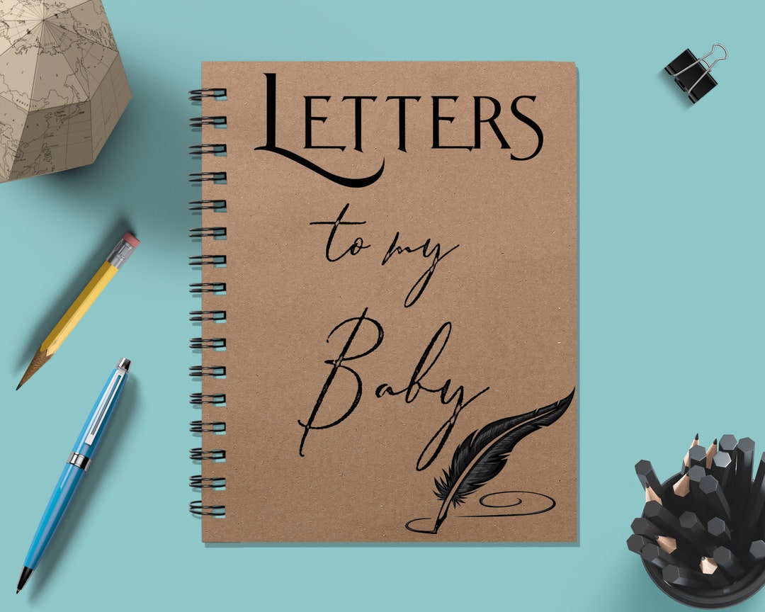 Letters to My Baby Journal, Baby Book, Baby Shower Gift, Custom Baby ...