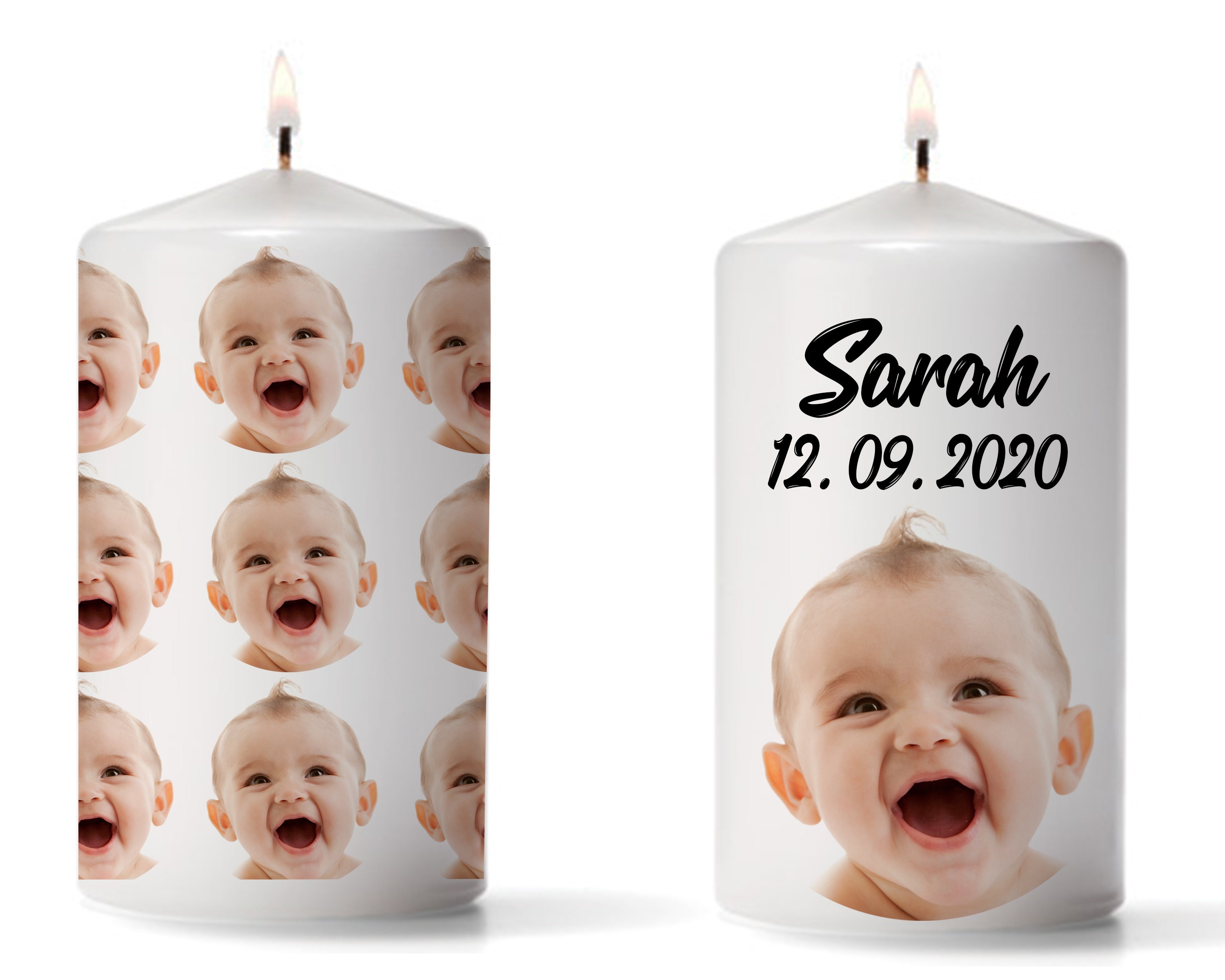 Christmas Gift Photo Candle Personalized Photo Candle - Etsy