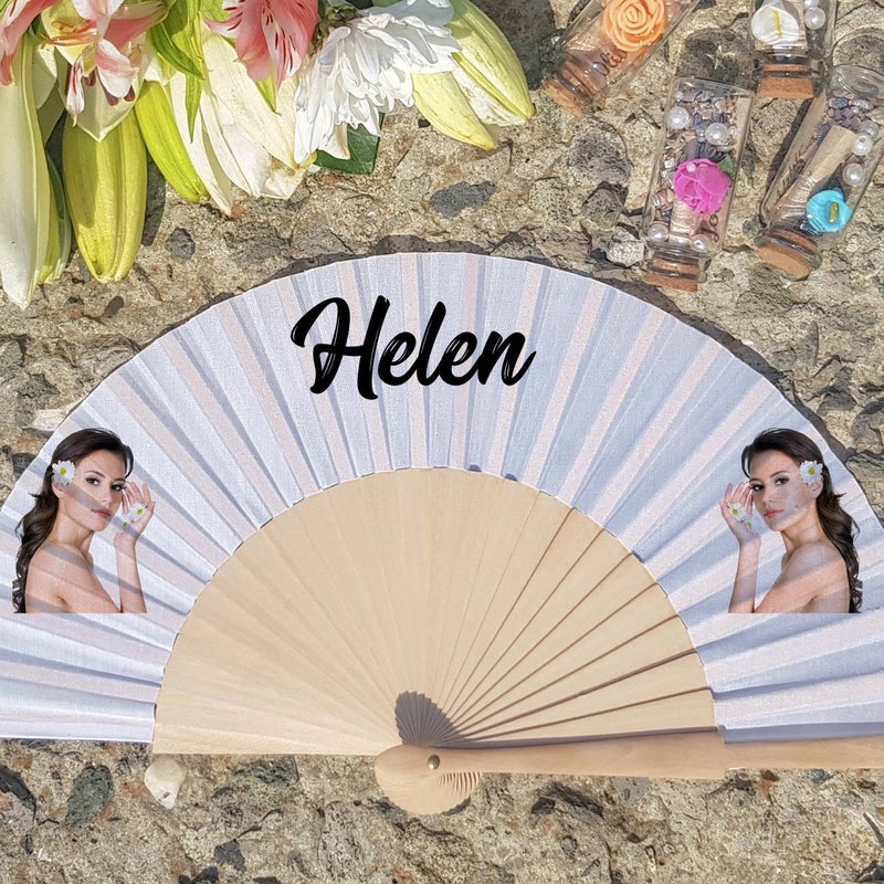 Personalized Hand Fans - Etsy