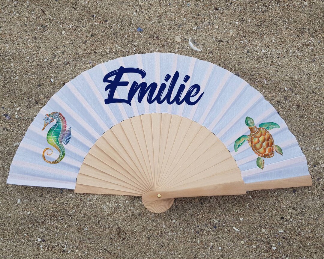 Personalized Wedding Fans, Customized Hand Fan for Brides, Custom Hand ...