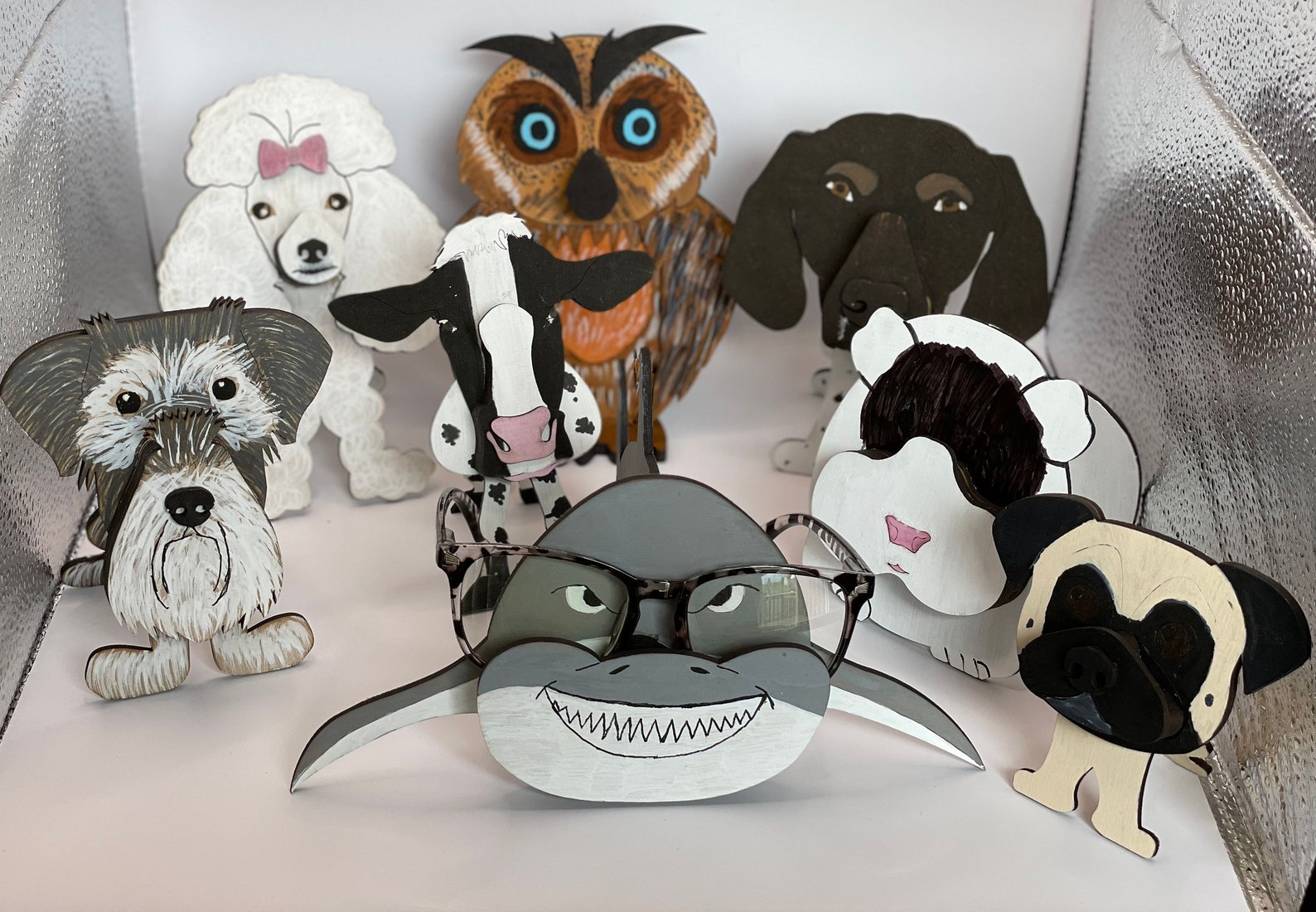 Adorable Animal Eyeglass Stand - Etsy