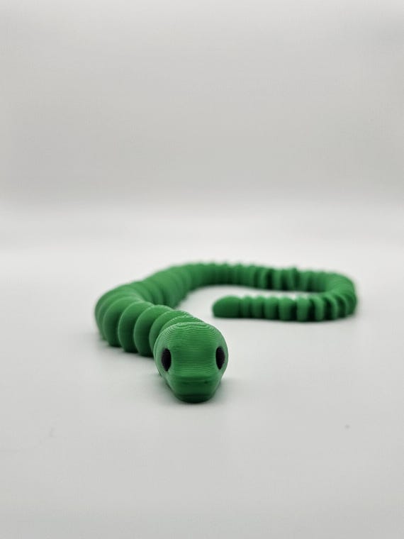 Serpente Giocattolo Originale Serpente Flessibile Stampato In 3D ...