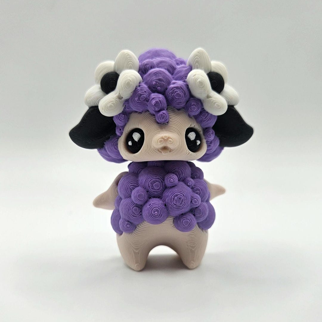 Pixie Sheep | 3D Printed Articulating Flexi Fidget - Etsy