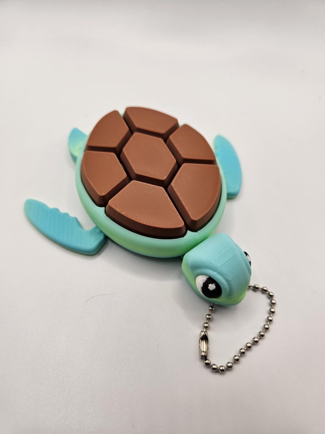 Sea Turtle Keychain | 3D Printed Fidget Clicker - Etsy