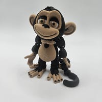 Flexi Factory Articulated Hanging Monkeys Desk Fidget Toy (3 Pack) - Etsy