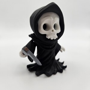Grim Reaper | 3D Printed Articulating Flexi Fidget - Etsy
