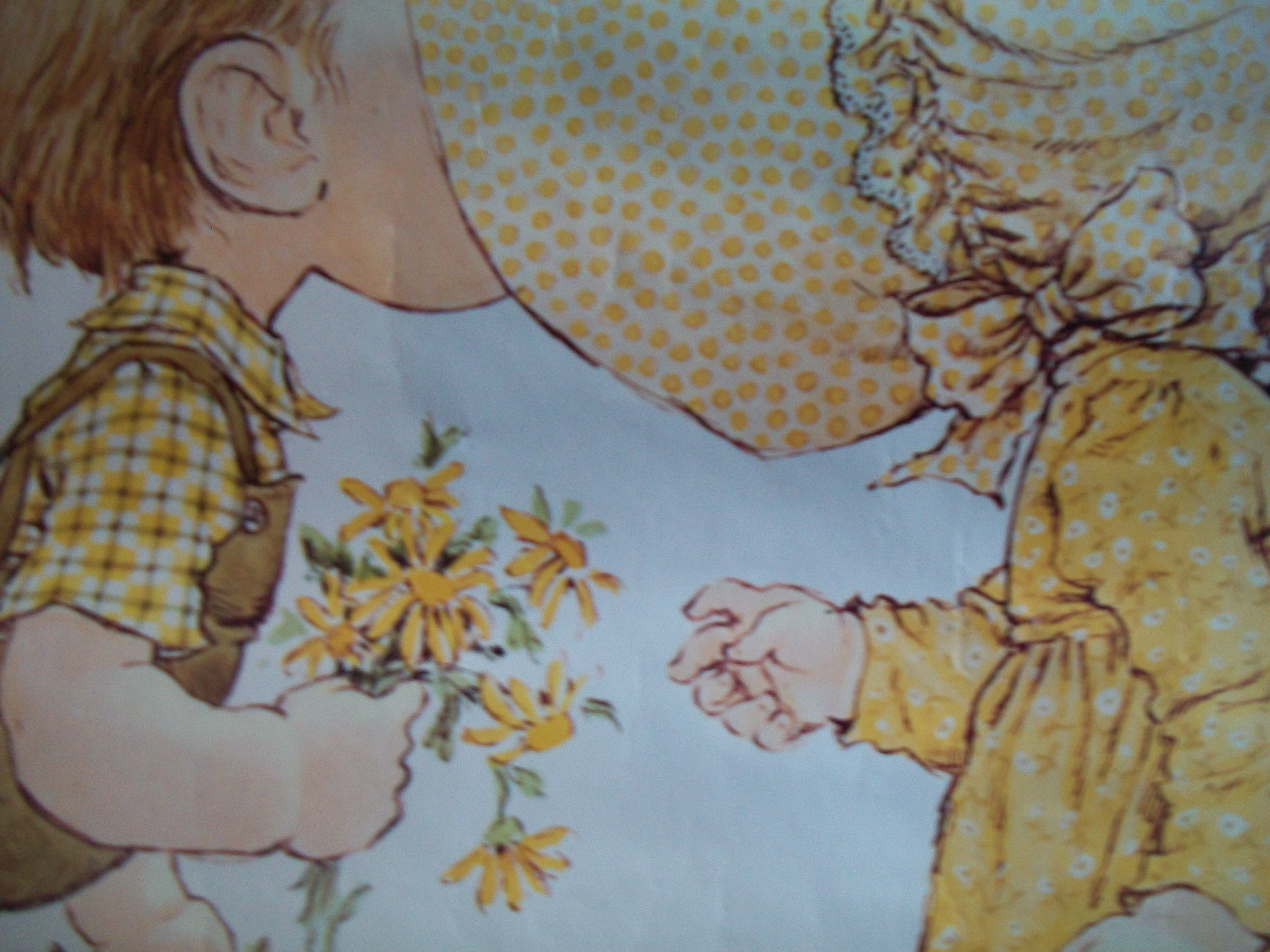 Unusual Vintage Sarah Kay Poster Six Fingers Child Poster, Vintage Use ...