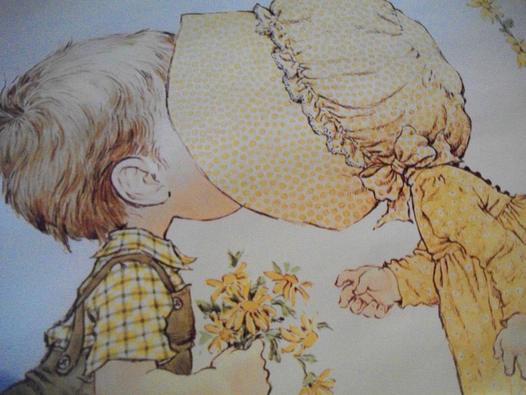 Unusual Vintage Sarah Kay Poster Six Fingers Child Poster, Vintage Use ...