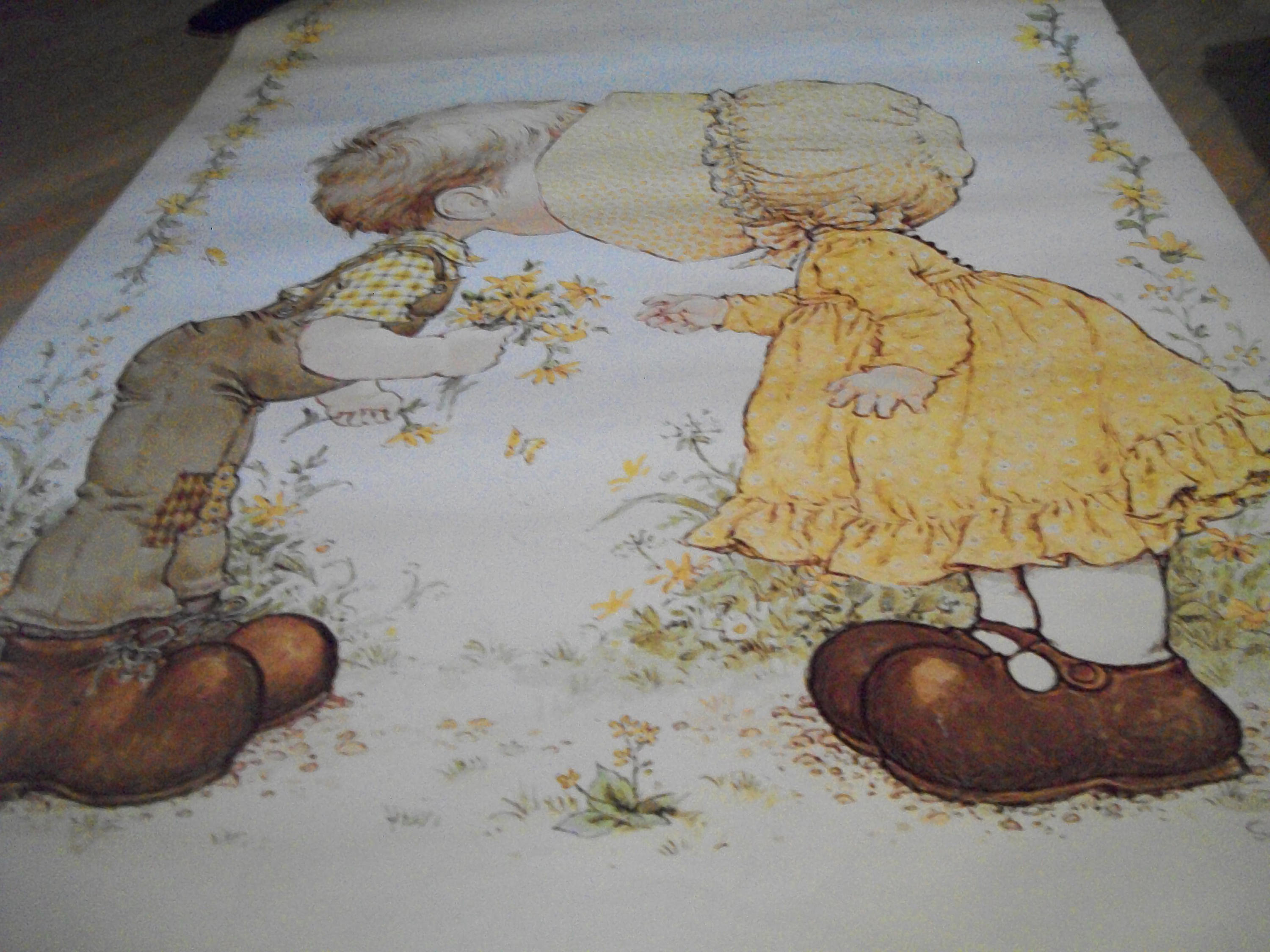 Unusual Vintage Sarah Kay Poster Six Fingers Child Poster, Vintage Use ...