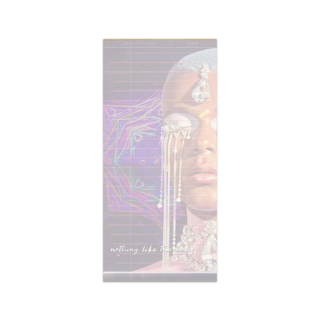 Futuristic Holographic Portrait Art – “nothing Like the Now” Lined ...