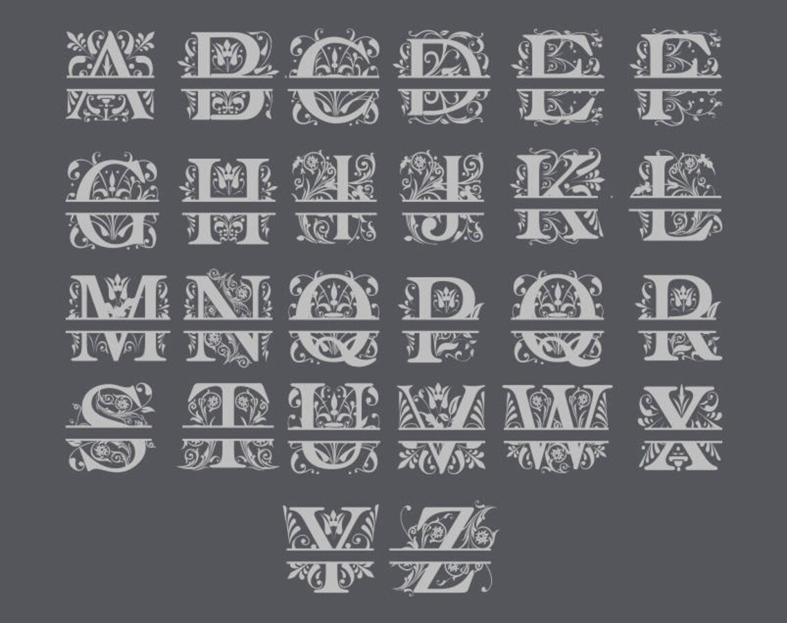 SVG REGAL SPLIT Svg - for Cutting Machines (cricut, Silhouette ...