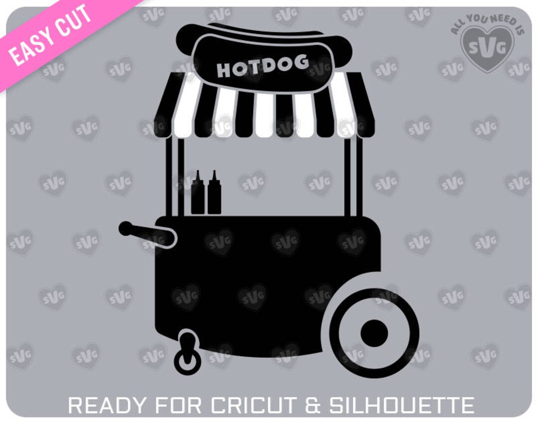 SVG FOOD BIKE Svg for Cutting Machines (cricut, Silhouette, Scanncut ...