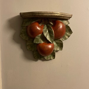 Vintage Wall Shelf Apple Model - Etsy