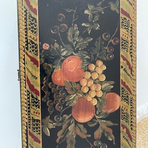Vintage Handmade and Hand Painted Large Chest Box - Etsy