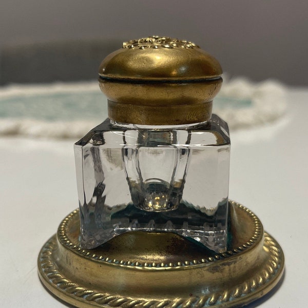 Antique Dragon Inkwell - Etsy