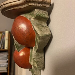 Vintage Wall Shelf Apple Model - Etsy